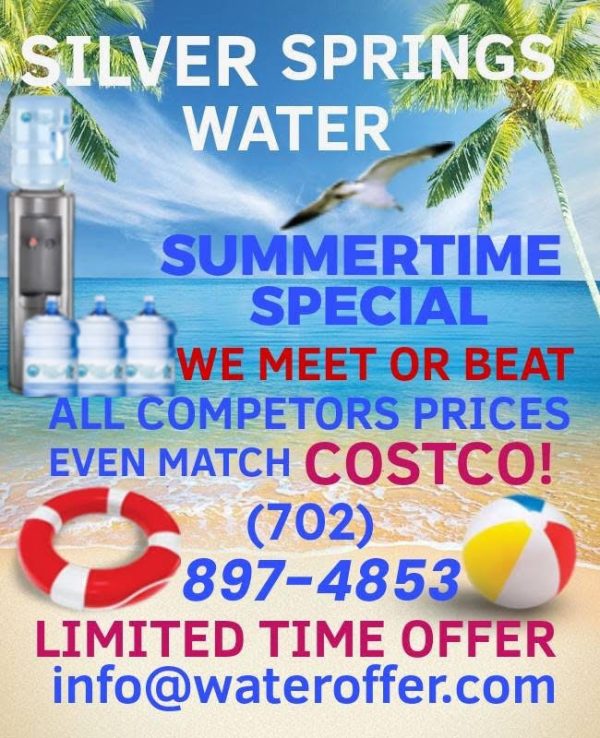 Natural Spring & Alkaline Bottled Water Delivery in Las Vegas